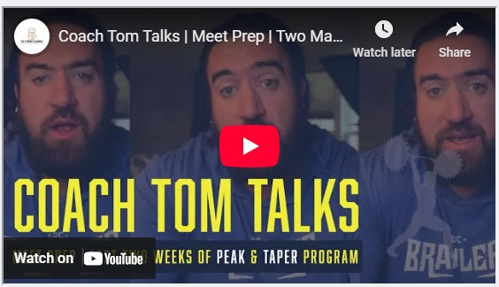 Coach Tom Talks | Meet Prep | Two Main Metrics Measured – The Strength ...