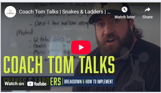 Coach Tom Talks | Snakes & Ladders | Break Down & How to Implement ...